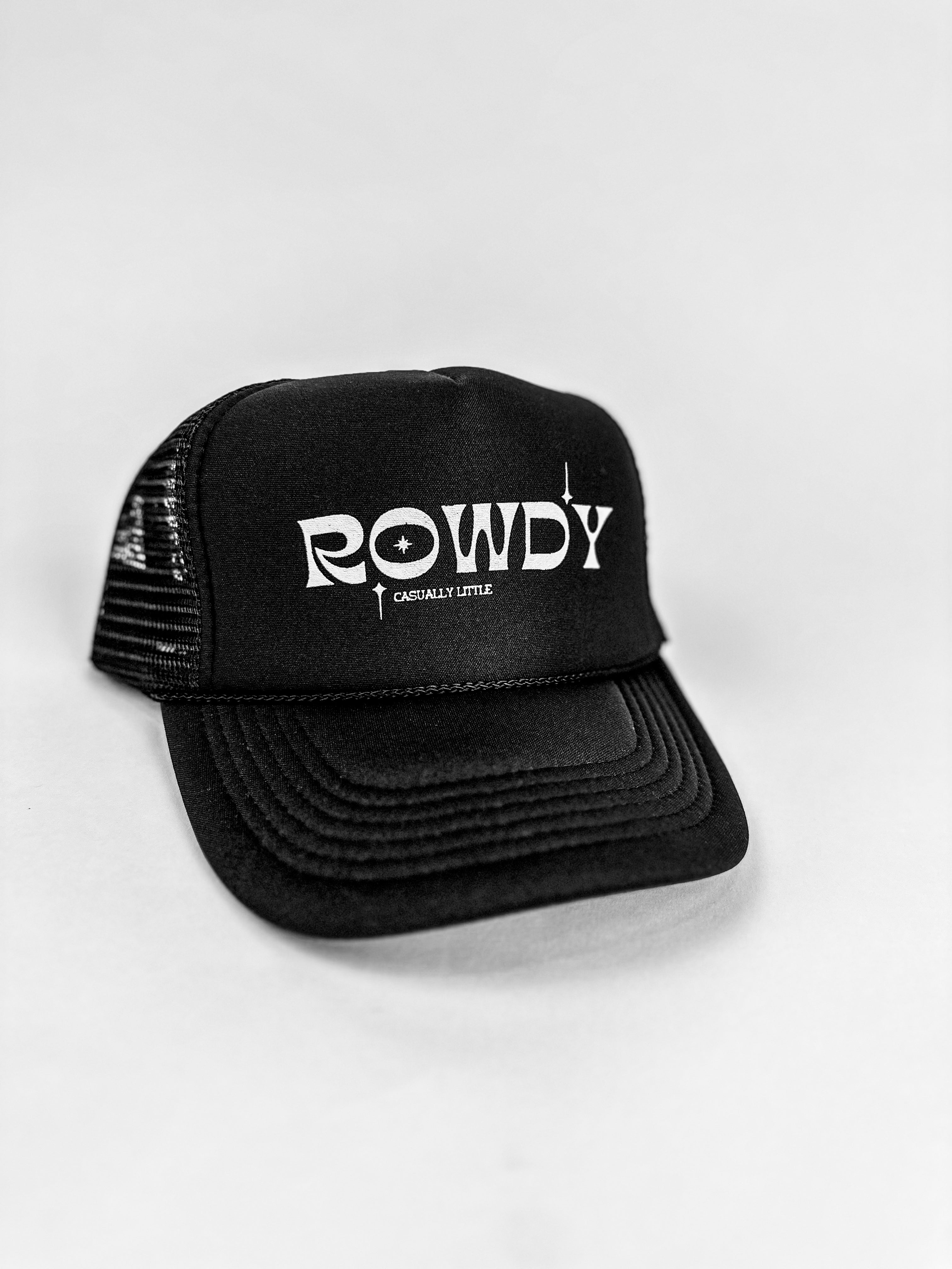 Adult Rowdy Trucker Hat | Casually Little